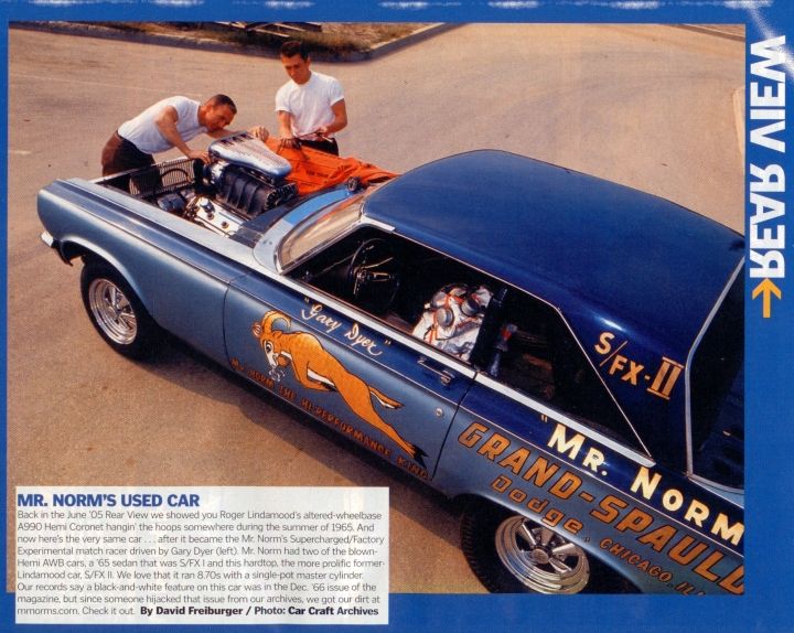 Mr. Norm's Altered Wheelbase Blown '65 Grand Spaulding Dodge ...