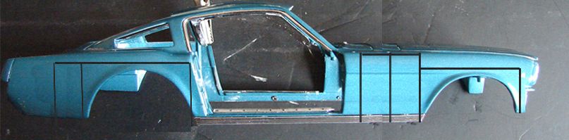 Gas Ronda longnose '66 Ford Mustang Funny Car - Completed ...