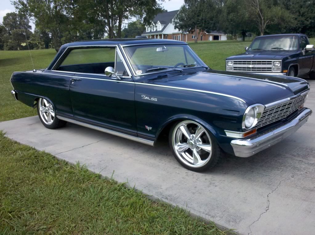 1st Generation('62 - '65) Wheel and Tire Fitment | Chevy Nova Forum