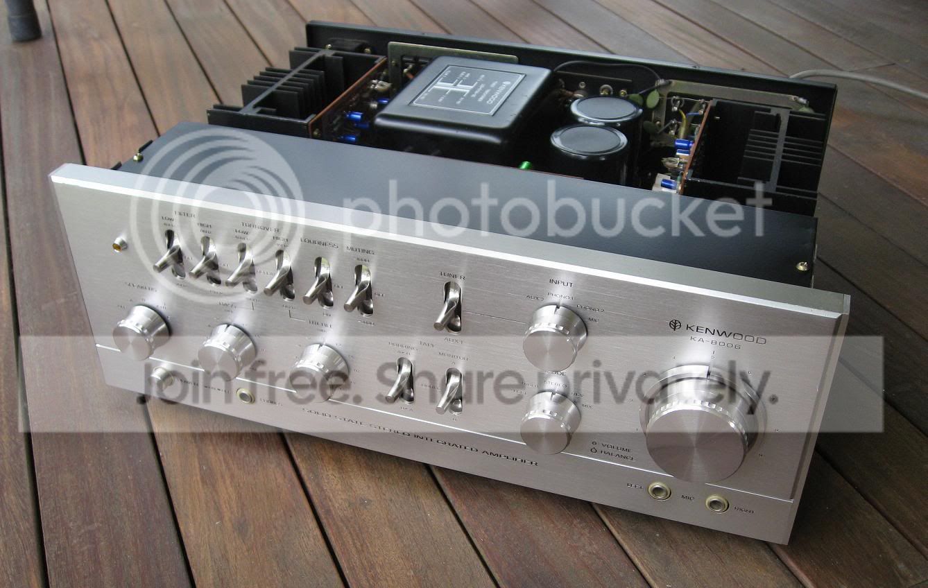 KA-8006 - A Kenwood recapping and restoration odyssey! - DIY Audio ...